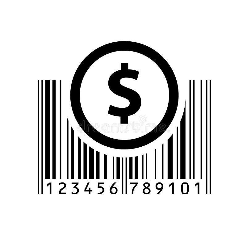 Expensive Barcode Illustration Design Stock Vector - Illustration of ...