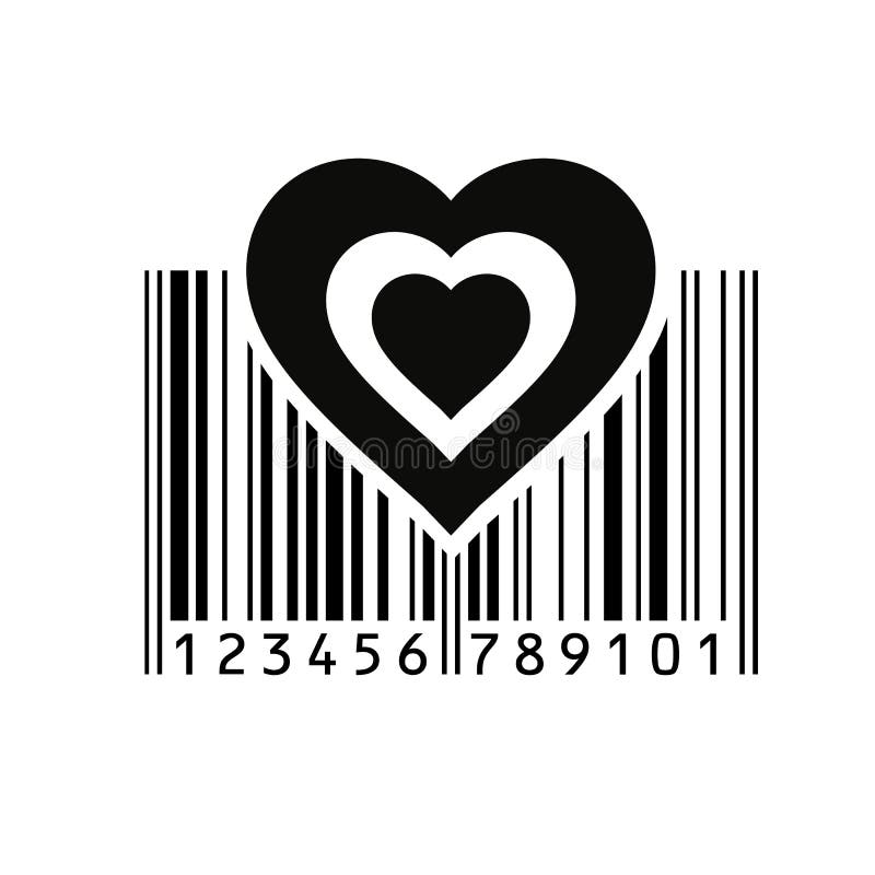 Love Barcode Stock Illustrations – 326 Love Barcode Stock Illustrations ...