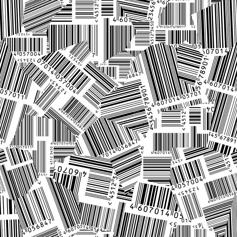 Barcodes Torn (seamless Vector Wallpaper) Stock Vector - Illustration ...