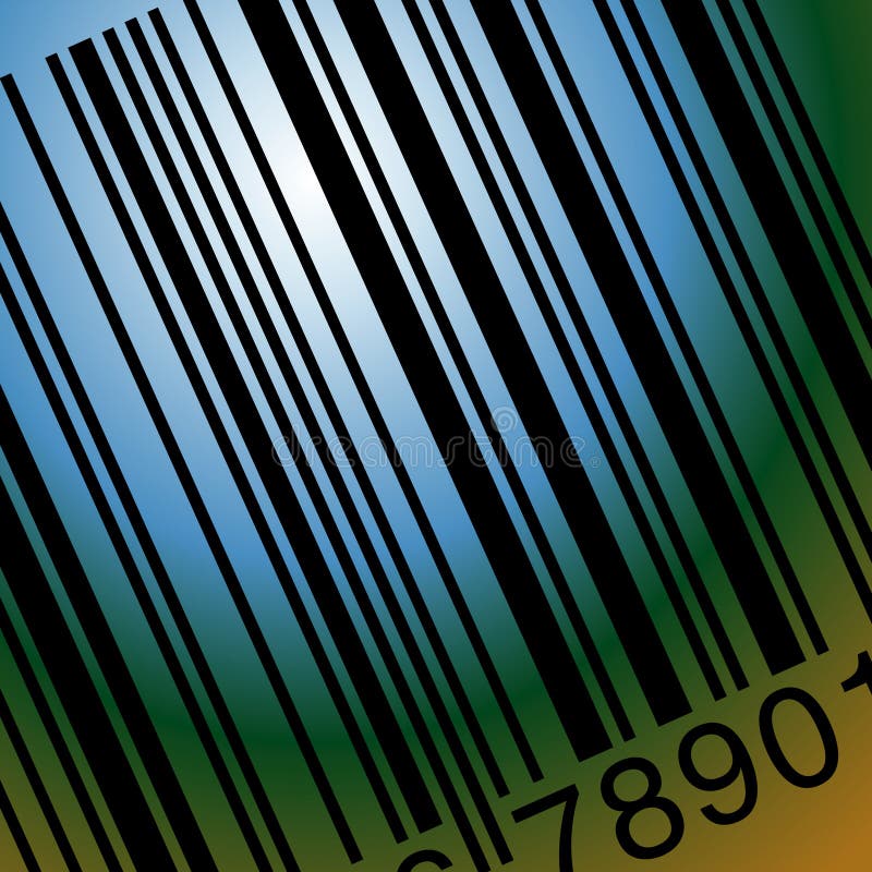 Camera as barcode stock vector. Illustration of scanner - 13618191