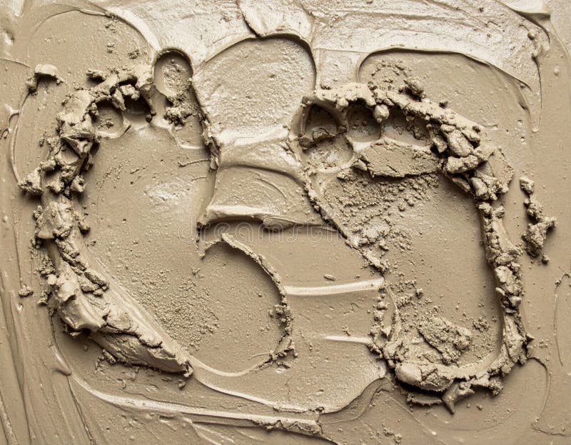 Bare Footprints in Muddy Ground Full Frame Texture Pattern Background ...