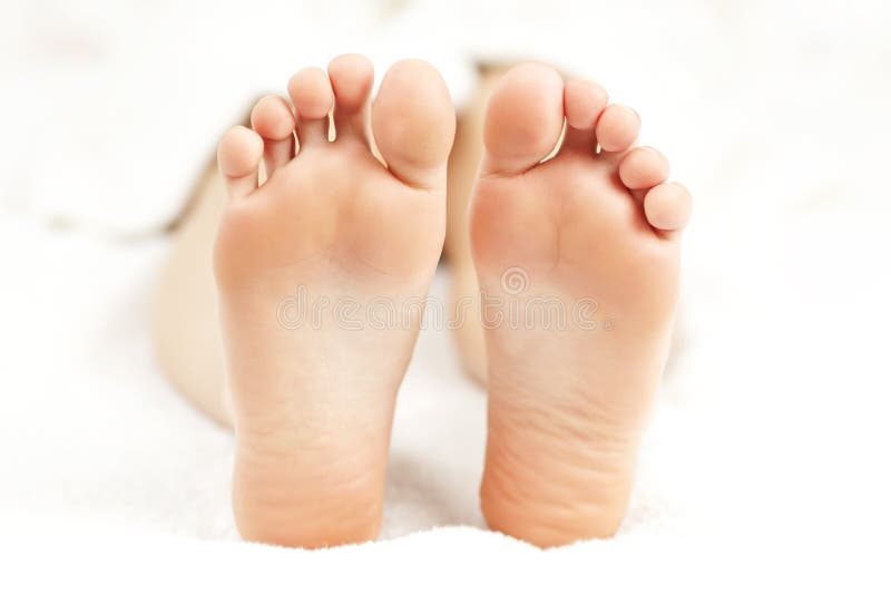 Bare relaxed feet stock photo. Image of healthy, feet - 21381936
