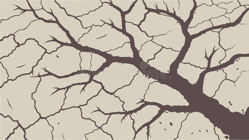 Bare Tree Branches Texture, Natural Pattern Vector Design Generative AI ...