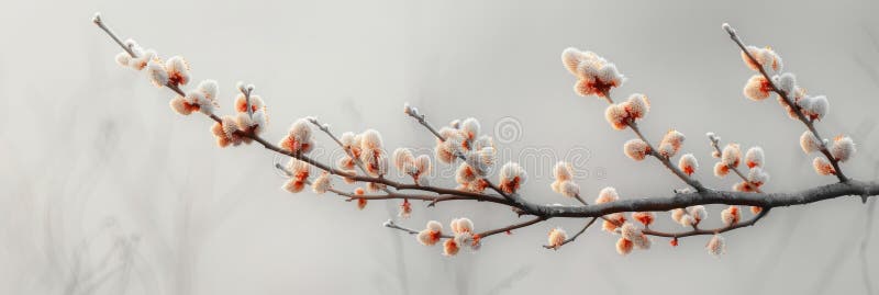 Bare Tree without Leaves Standing in Snowy Landscape Stock Image ...