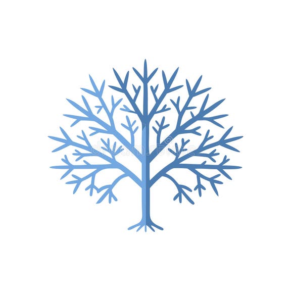 Bare Tree Silhouette Vector Illustration for Logo, Design Elements, and ...