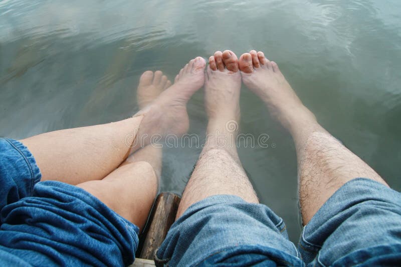 Barefoot play water stock image. Image of healthy, child - 34895233