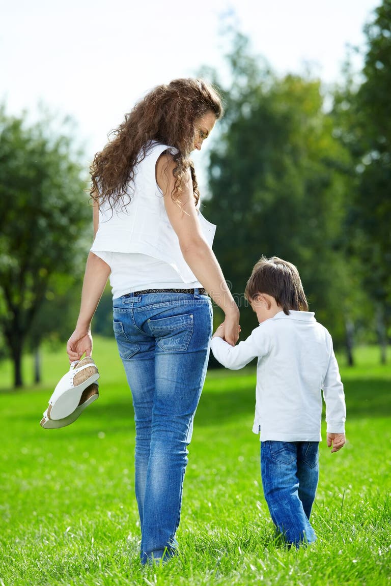 1,712 Barefoot Mother Walk Stock Photos - Free & Royalty-Free Stock ...