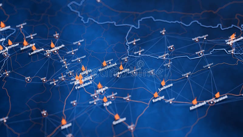 Bareilly Map Stock Illustrations – 18 Bareilly Map Stock Illustrations ...