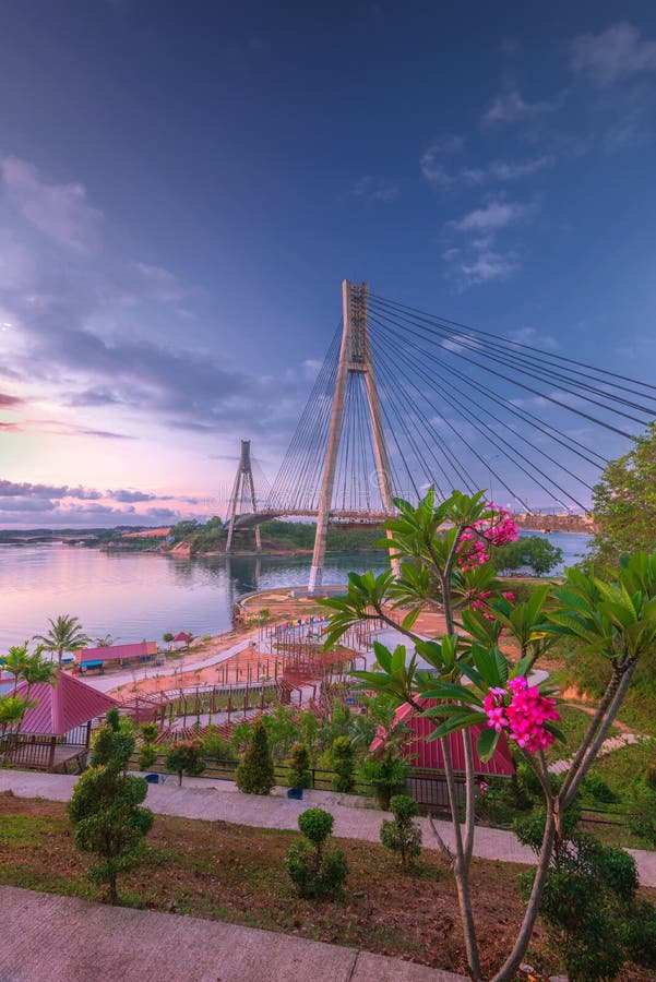 Barelang Batam Bridge Wonderful Indonesia Stock Image - Image of beauty ...