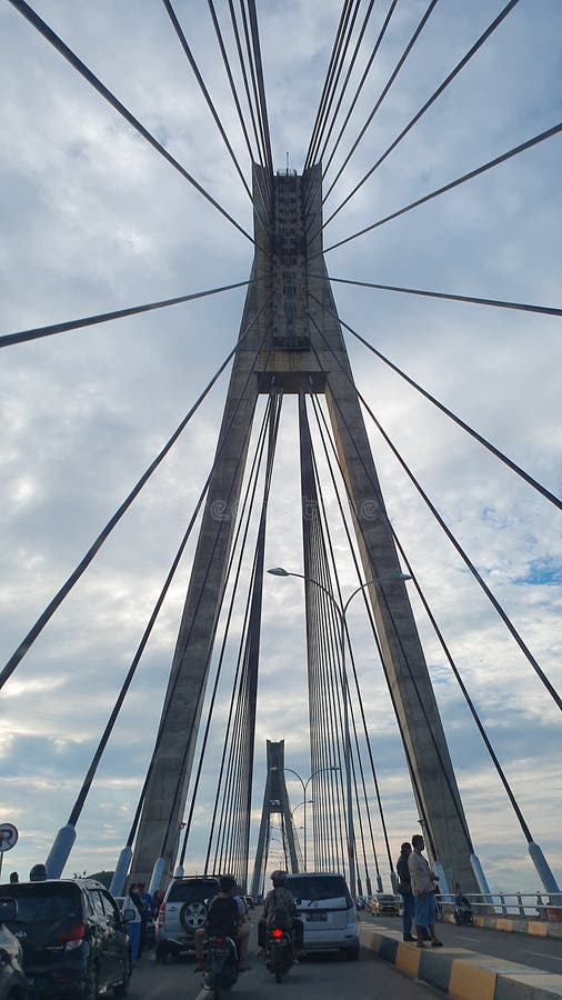 Barelang Bridge editorial photo. Image of sunset, barelang - 263258956