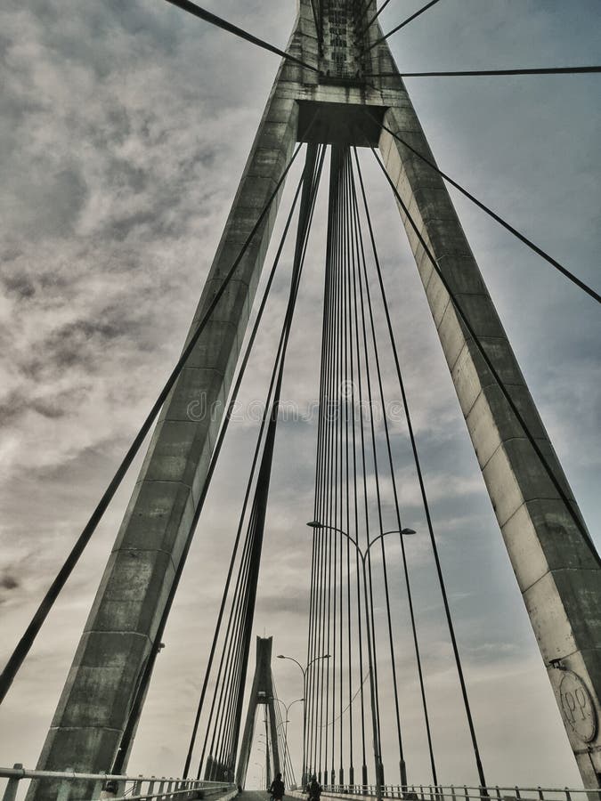 Barelang bridge stock image. Image of view, barelang - 221537133