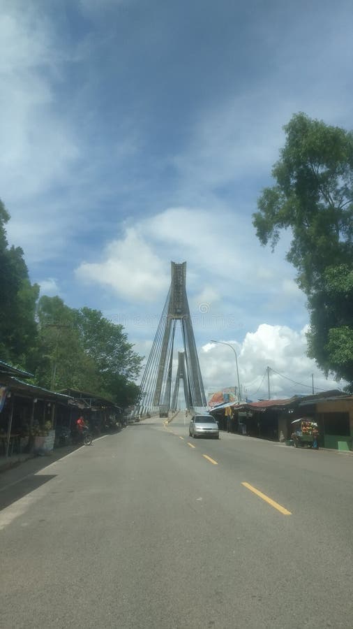 Barelang Bridge from Above Batam Indonesia Stock Image - Image of view ...
