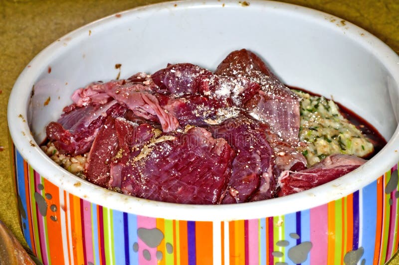 Barf dog food stock image. Image of nutrition, feed, barf - 29029727