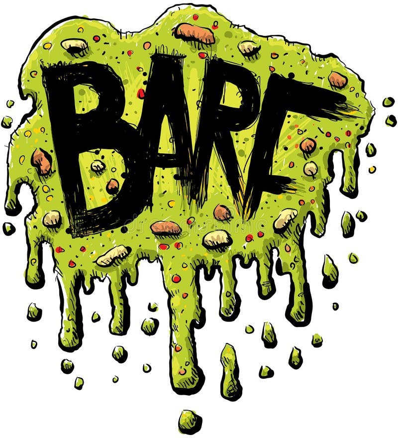 Barf Text stock vector. Illustration of splatter, vector - 40497773