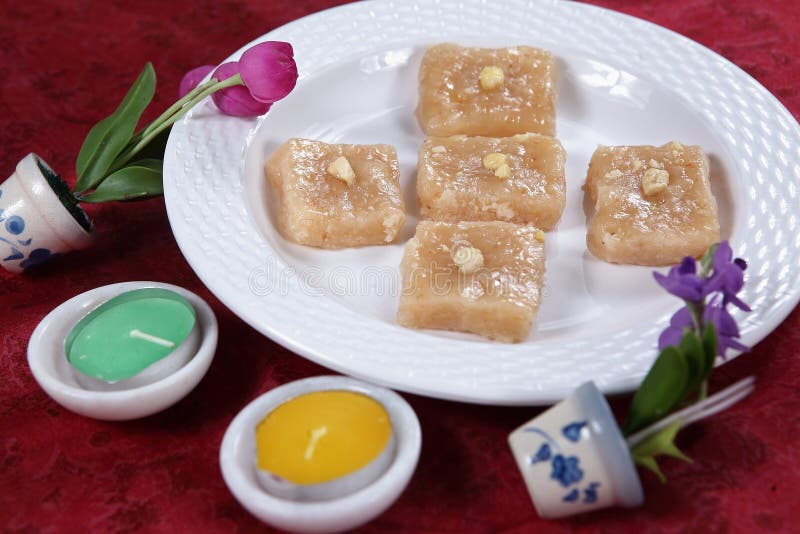 Barfi Del Pan, Postre Del Pan Imagen de archivo - Imagen de ...