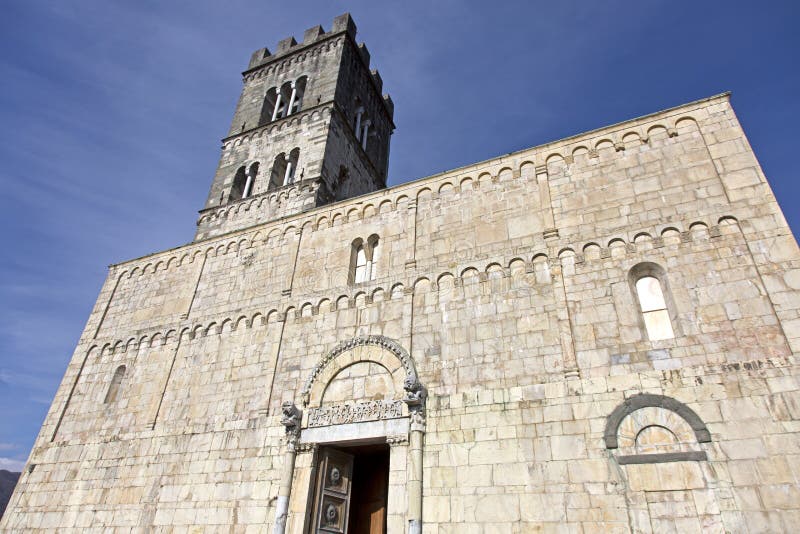 Barga cathedral stock photo. Image of castle, monument - 69247580