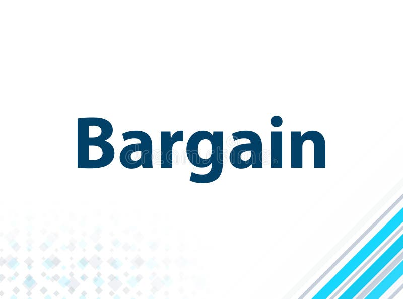 Bargain Modern Flat Design Blue Abstract Background Stock Illustration ...