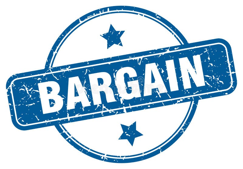 Bargain stamp stock vector. Illustration of retro, scratched - 124937757