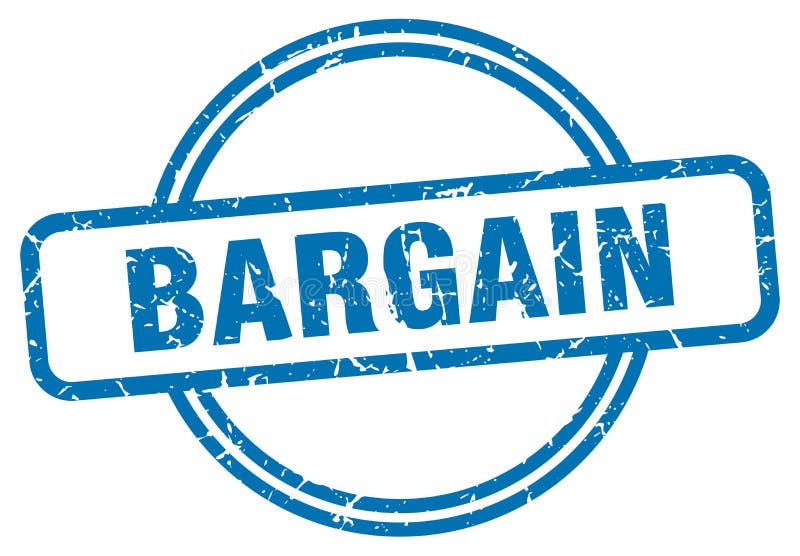 Bargain stamp stock vector. Illustration of retro, scratched - 124937757