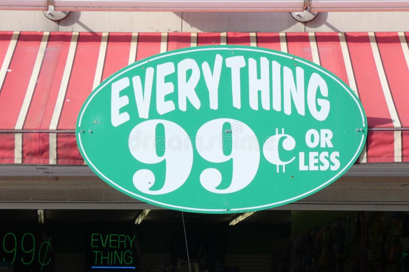 Bargain Store stock photo. Image of retail, cents, bargain - 102304114