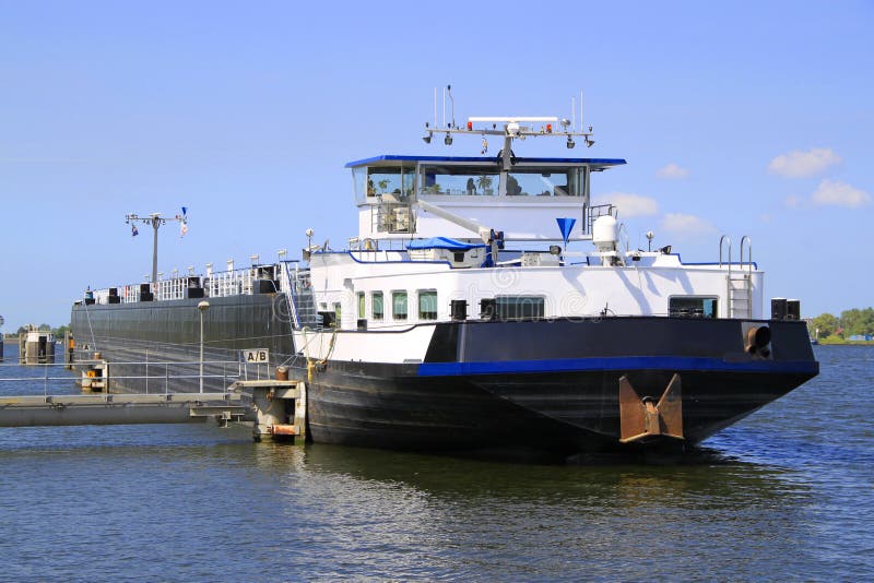 Barge stock photo. Image of traffic, vessel, barge, transport - 20114602