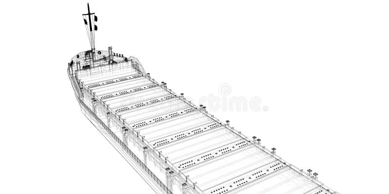 Barge , ship stock photo. Image of commercial, refinery - 43942260