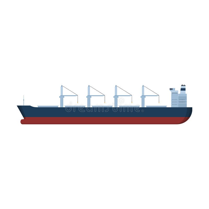 Barge Vector Icon.Black Vector Icon Isolated on White Background Barge ...