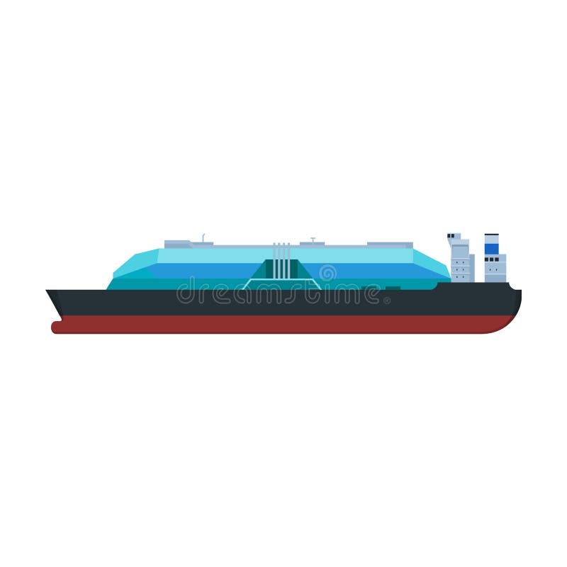 Barge Vector Icon.Cartoon Vector Icon Isolated on White Background ...