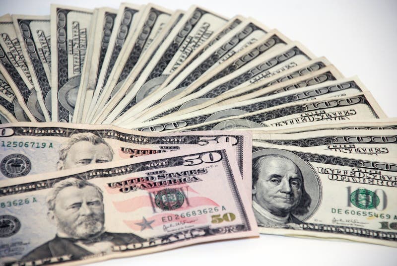 Bargeld stockbild. Bild von grün, gewinn, fülle, bezahlung - 3492243