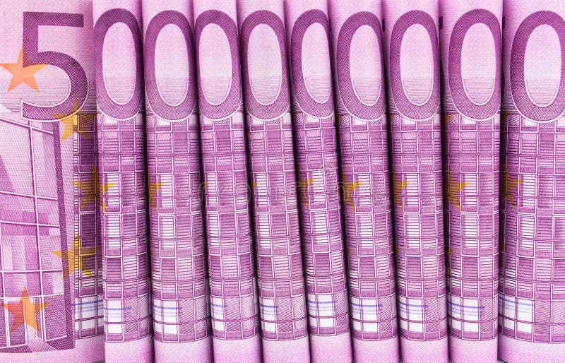 Stapel Geld- 500-Euro - Scheine Des Bargeldes Makro Stockbild - Bild ...
