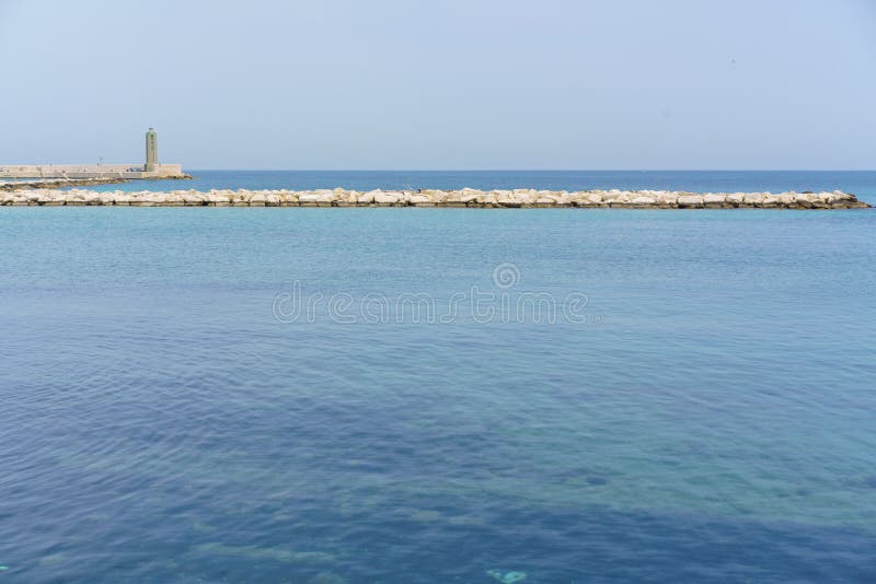 Bari Coast stock photo. Image of february, italian, historical - 97691350