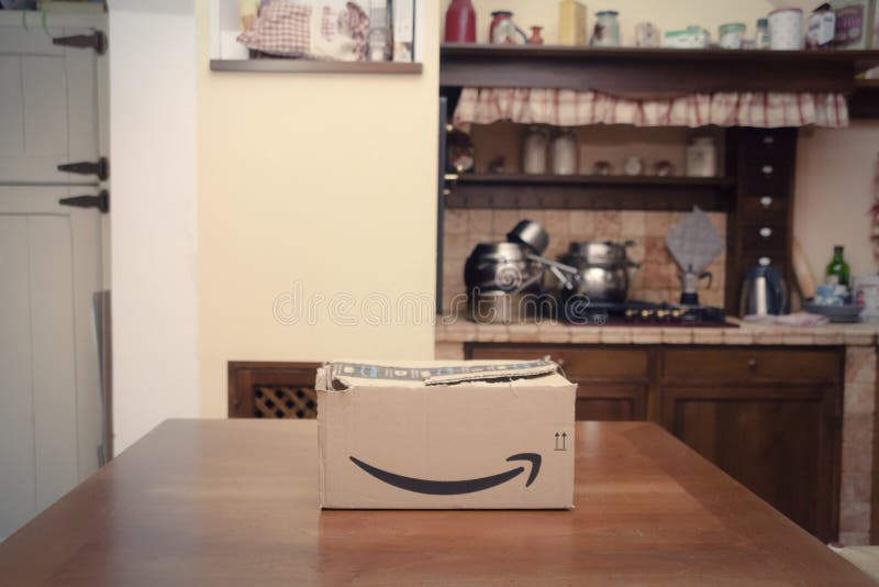 Amazon Boxes Pile One Editorial Editorial Image - Image of gift ...