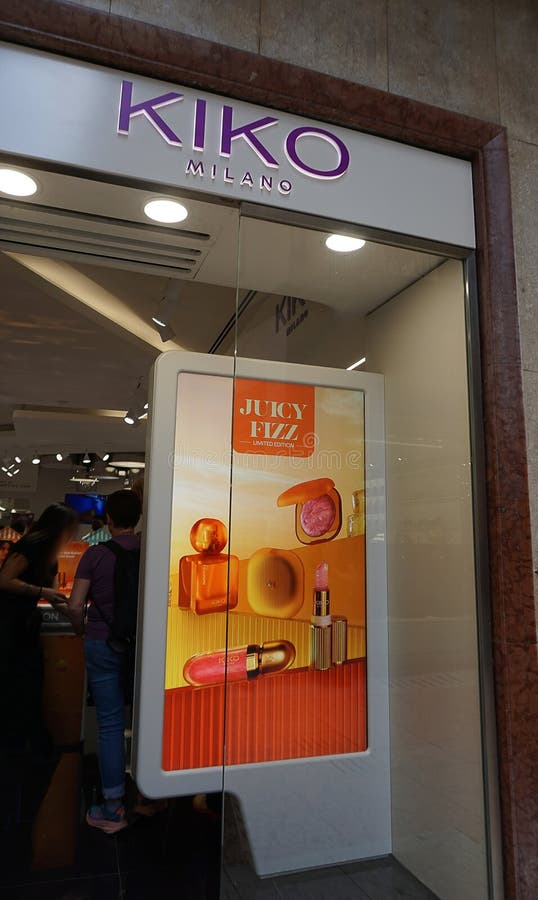 Bari, Italy - May 10, 2025: Kiko Milan Flagship Store with Logo ...