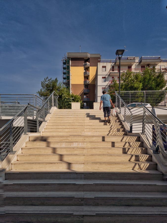 Bari, Italy. Modern Architecture Editorial Photo - Image of bridge ...