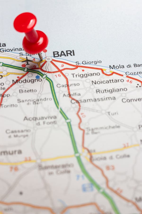 Bari Italy Map Stock Photos - Free & Royalty-Free Stock Photos from ...