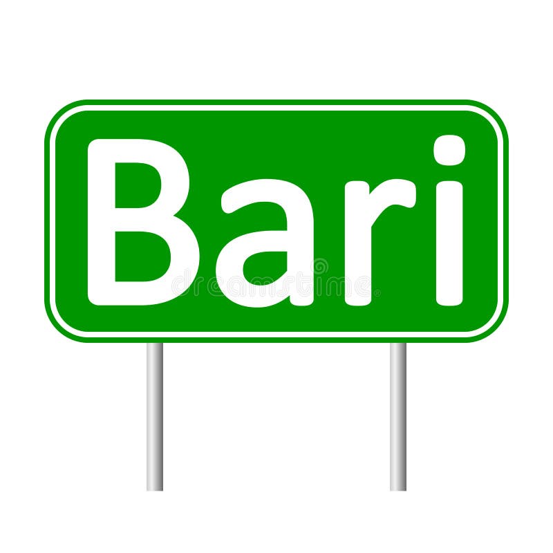 Bari Road Sign Stock Illustrations – 58 Bari Road Sign Stock ...