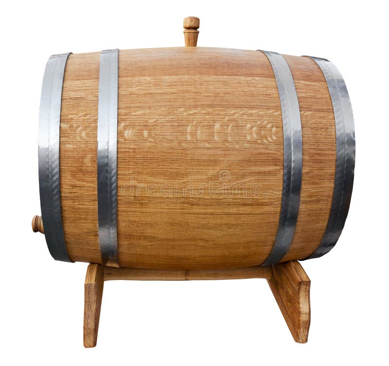 Baril en bois image stock. Image du boisson, brun, baril - 72546155