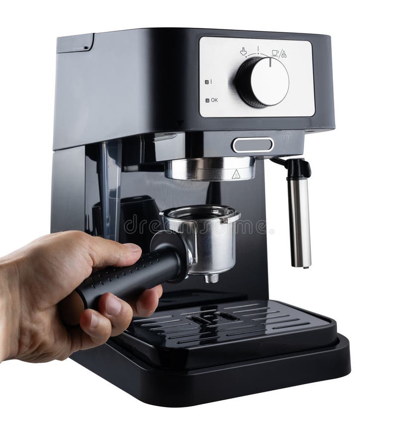 Barista Cafe Making Coffee Preparation Service Concept Stock Photo ...