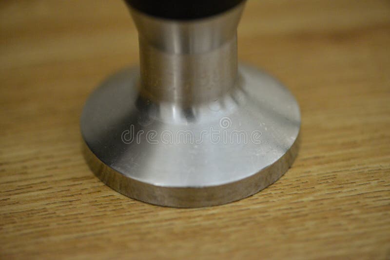Barista Espresso Cafe Tool Tamper Stock Image - Image of tabel, barista ...