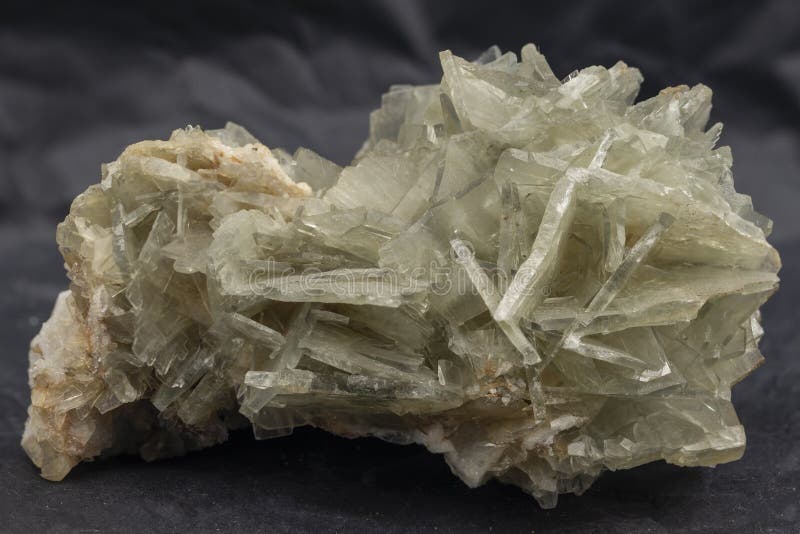 Barite Mineral Specimen. Rock Sample, Mineral Collection Stock Image ...