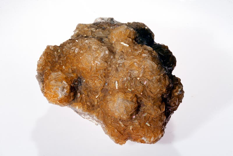 Barite Mineral Specimen. Rock Sample, Mineral Collection Stock Photo ...