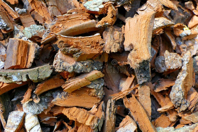 Bark Chippings stock image. Image of small, bark, biomass - 233704659
