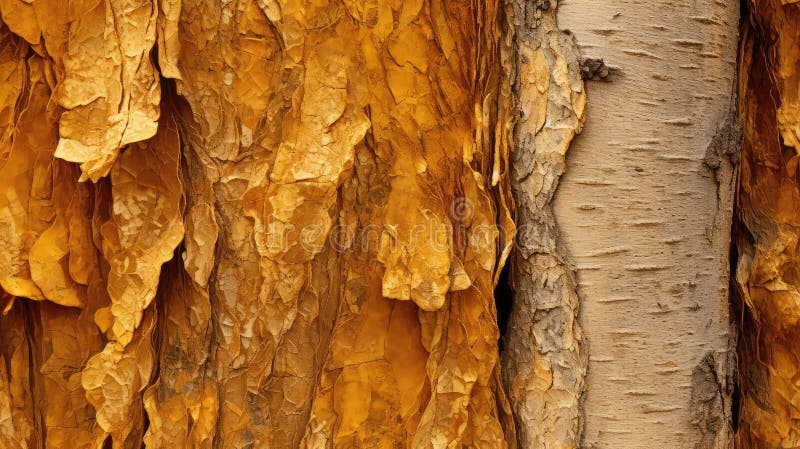 Bark gold forest stock illustration. Illustration of leaves - 360914949