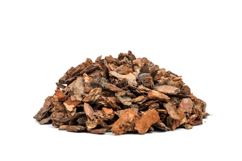Pine Bark Mulch stock image. Image of tree, compost, material - 1541595