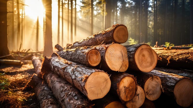 Bark log wood stock illustration. Illustration of nature - 327527455