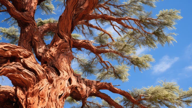 Bark red cedar tree stock image. Image of cedar, closeup - 362038849