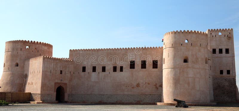 Barka Fort, Oman stock image. Image of middle, barka - 18952239