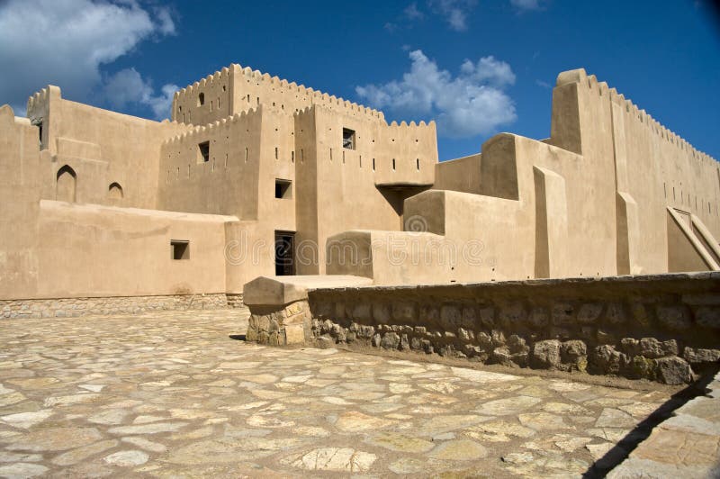 Barka Fort, Oman stock image. Image of middle, barka - 18952239