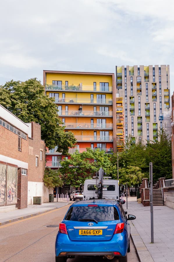 New Developments in Barking Town Centre in Barking Editorial Stock ...