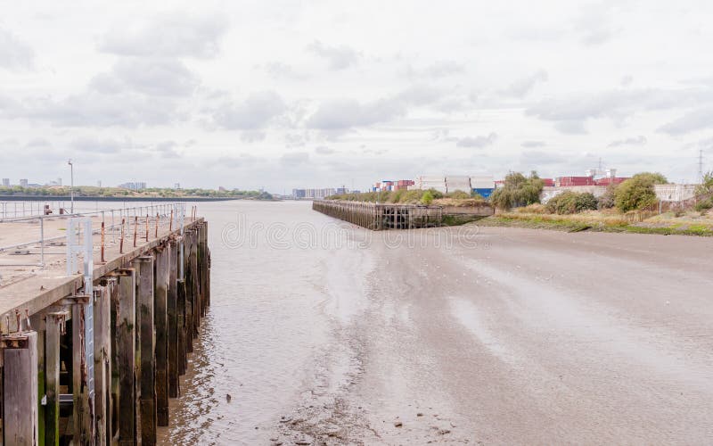 Entrance Barking Riverside Pier is a Thames Clippers Commuter Service ...